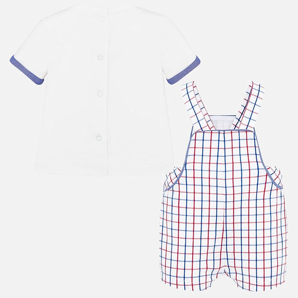 1664 Red white and blue Overalls Set – Tres Elegant